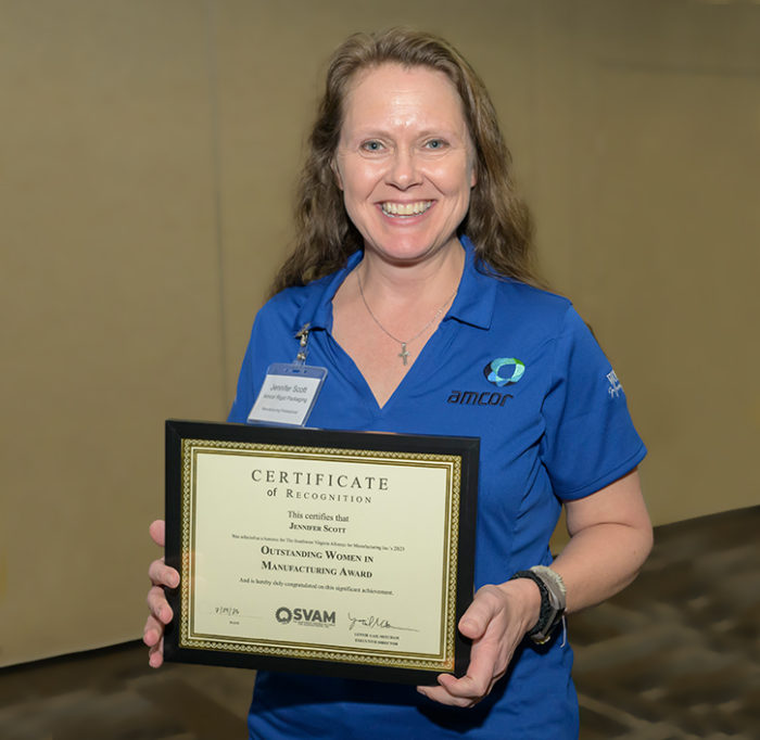 Jennifer Scott - Southwest Virginia Alliance For Manufacturing